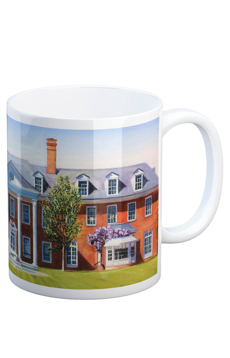 Mansion South Façade Mug – Hillwood Museum Shop